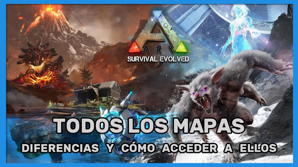 Ark: Survival Evolved - Todos los mapas, diferencias y cómo acceder