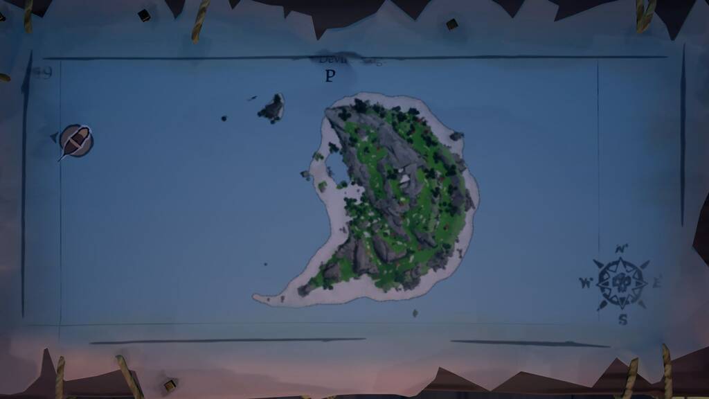 Acertijos de Devil's Ridge en Sea of Thieves: pinturas y localizaciones