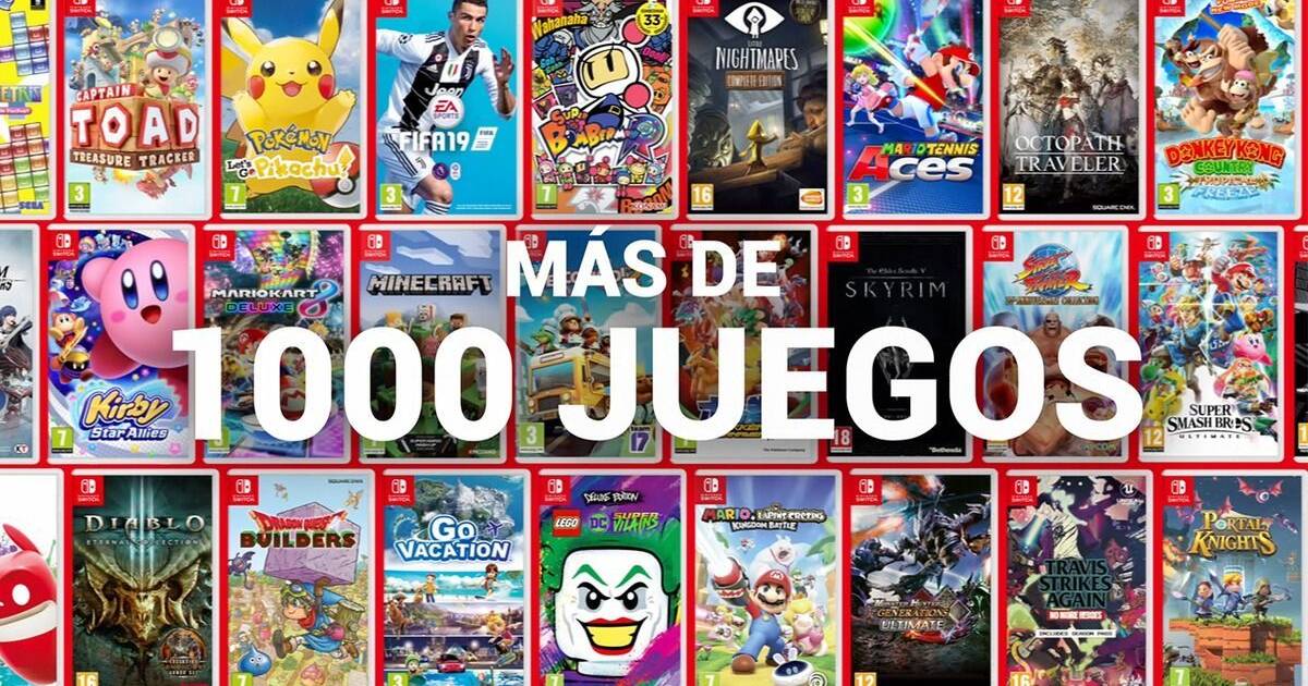 El Cat logo De Switch Ya Tiene M s De 1000 Juegos Vandal