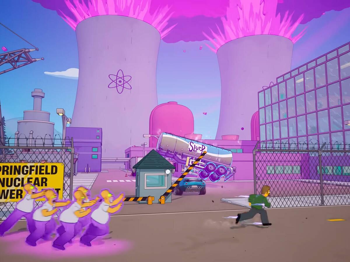 Planta De Energía Nuclear De Los Simpson