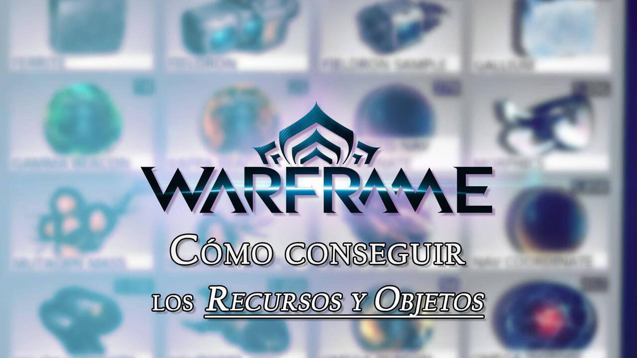 Warframe: ¿Cómo se consiguen los Recursos y Objetos y para qué sirven?