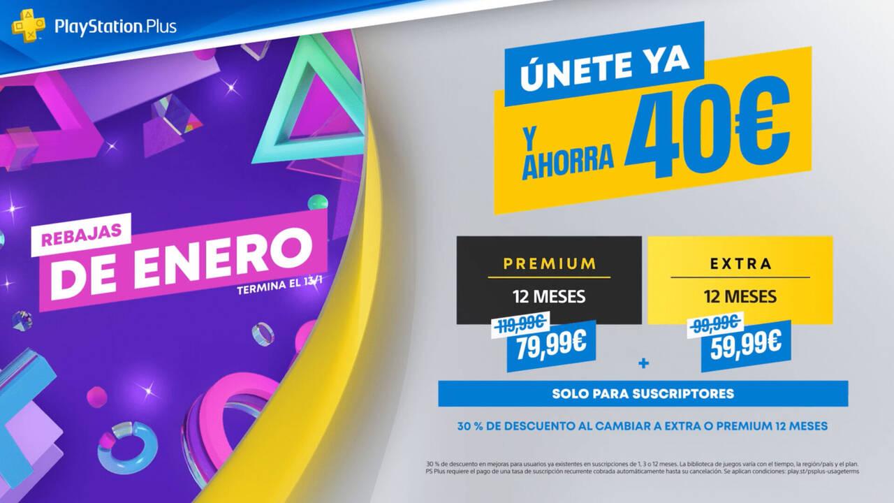 Consigue 12 meses de PlayStation Plus Premium y Extra con 40 euros de ...