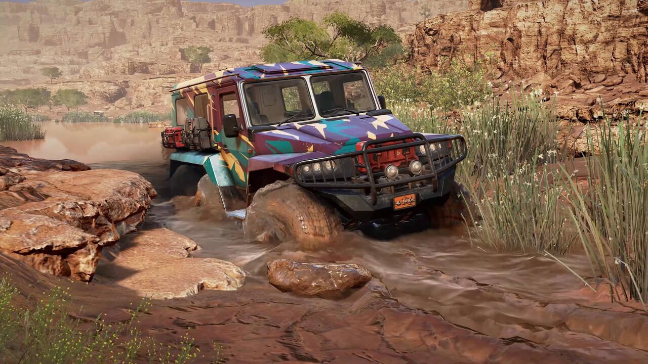 Así se juega a Expeditions: A MudRunner Game, un simulador de conducción en entornos hostiles ...