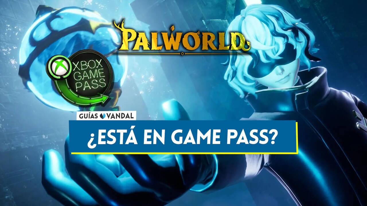 ¿Está Palworld incluido gratis en Xbox Game Pass?