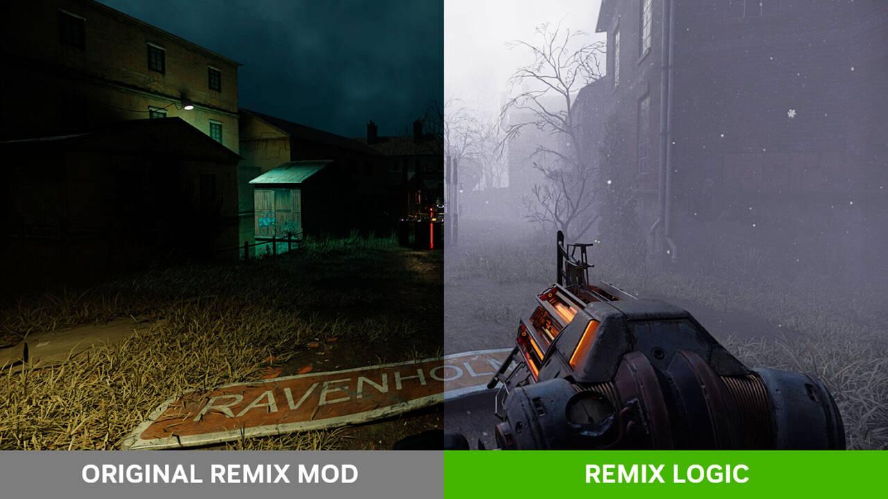 NVIDIA revoluciona los mods: RTX Remix permite crear efectos y cambios ...