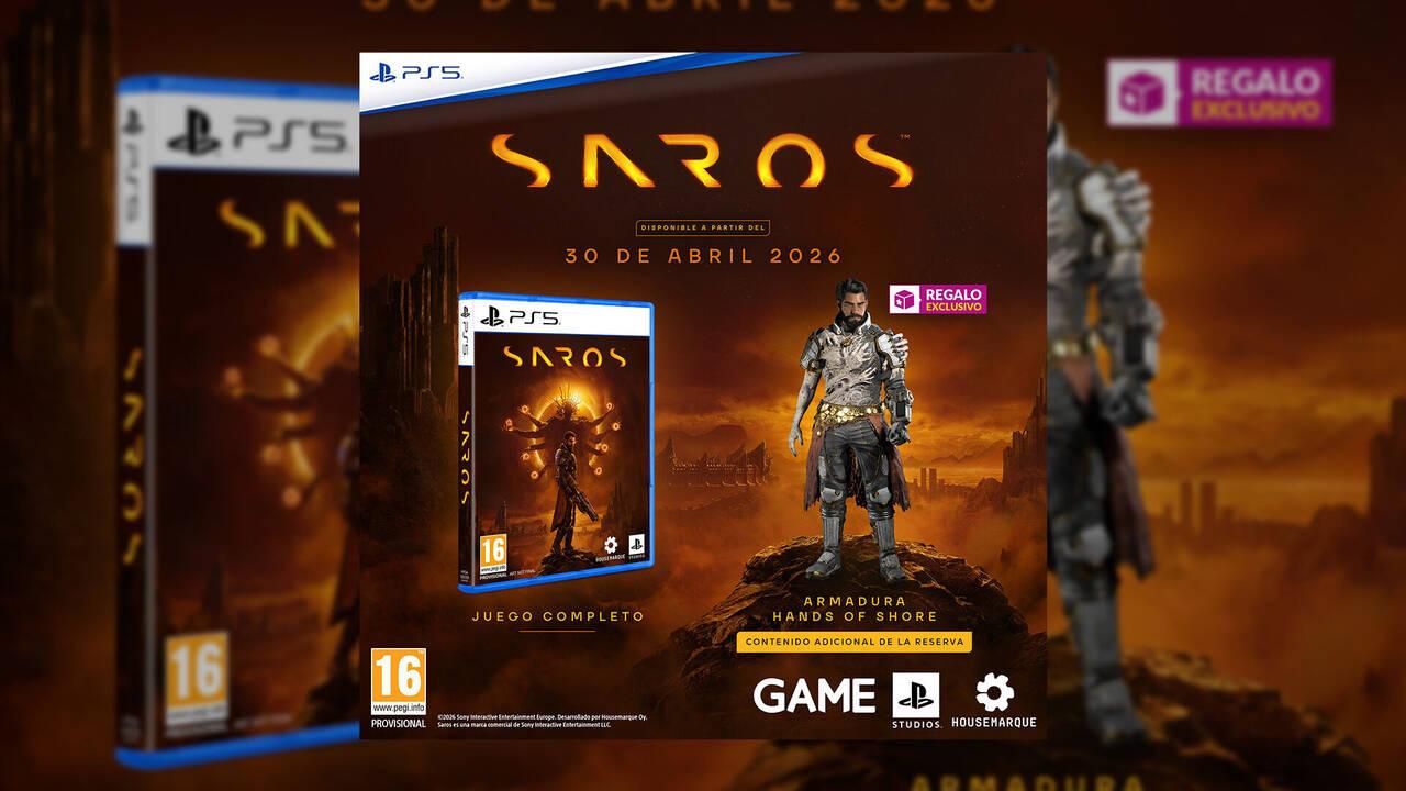 Ya puedes reservar SAROS para PS5 en GAME, con un DLC exclusivo de ...