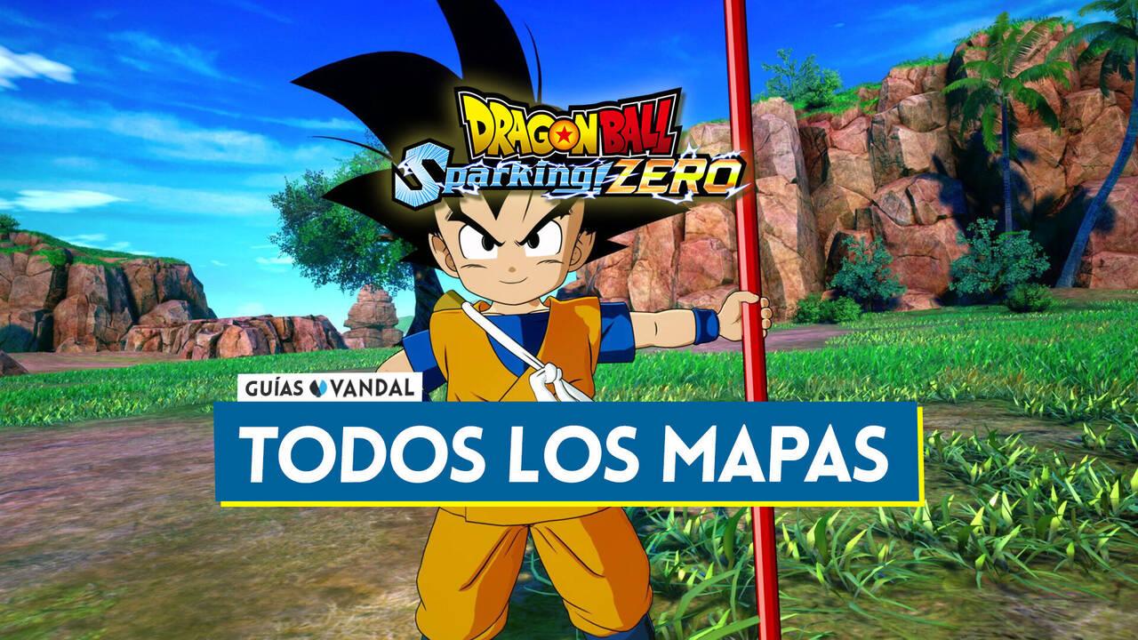 Dragon Ball Sparking! Zero: TODOS los mapas y escenarios disponibles