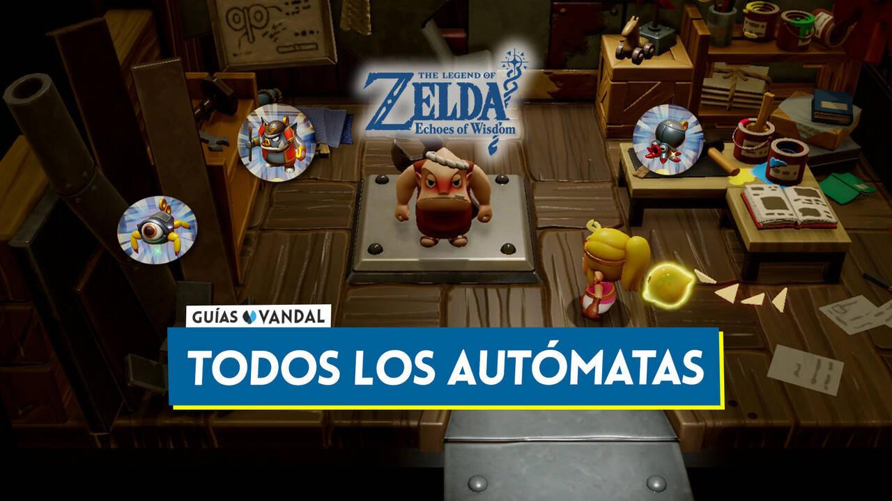 TODOS los autómatas en Zelda: Echoes of Wisdom y cómo conseguirlos