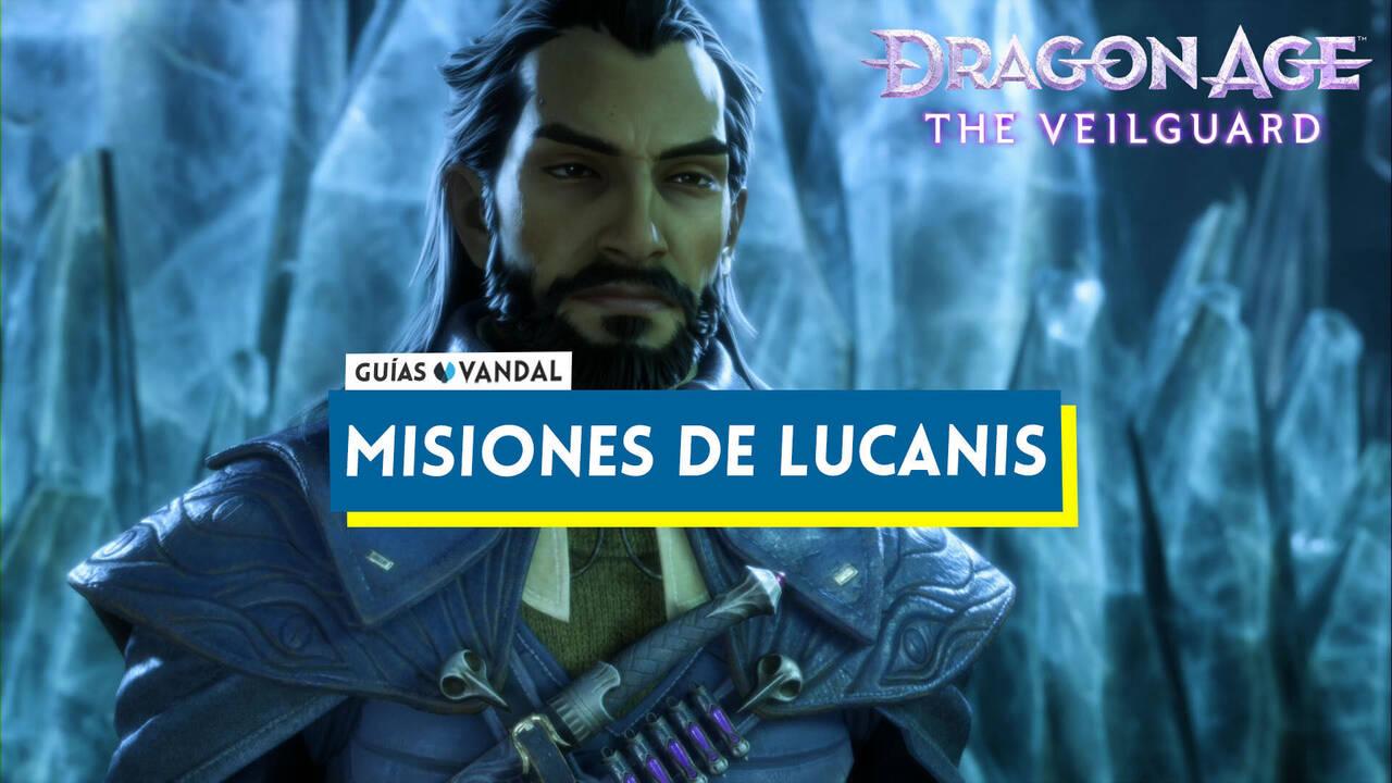 Misiones de Lucanis y recompensas en Dragon Age: The Veilguard