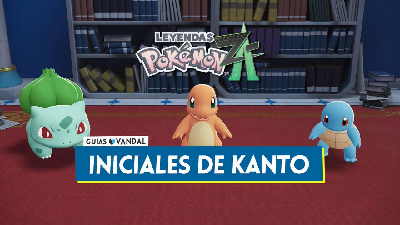 Leyendas Pokémon Z-A: Cómo conseguir a Bulbasaur, Charmander y Squirtle