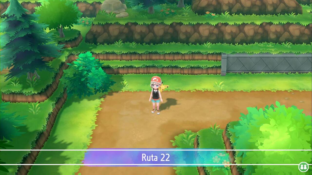 Ruta 22 en Pokémon Let's Go - Pokémon y secretos