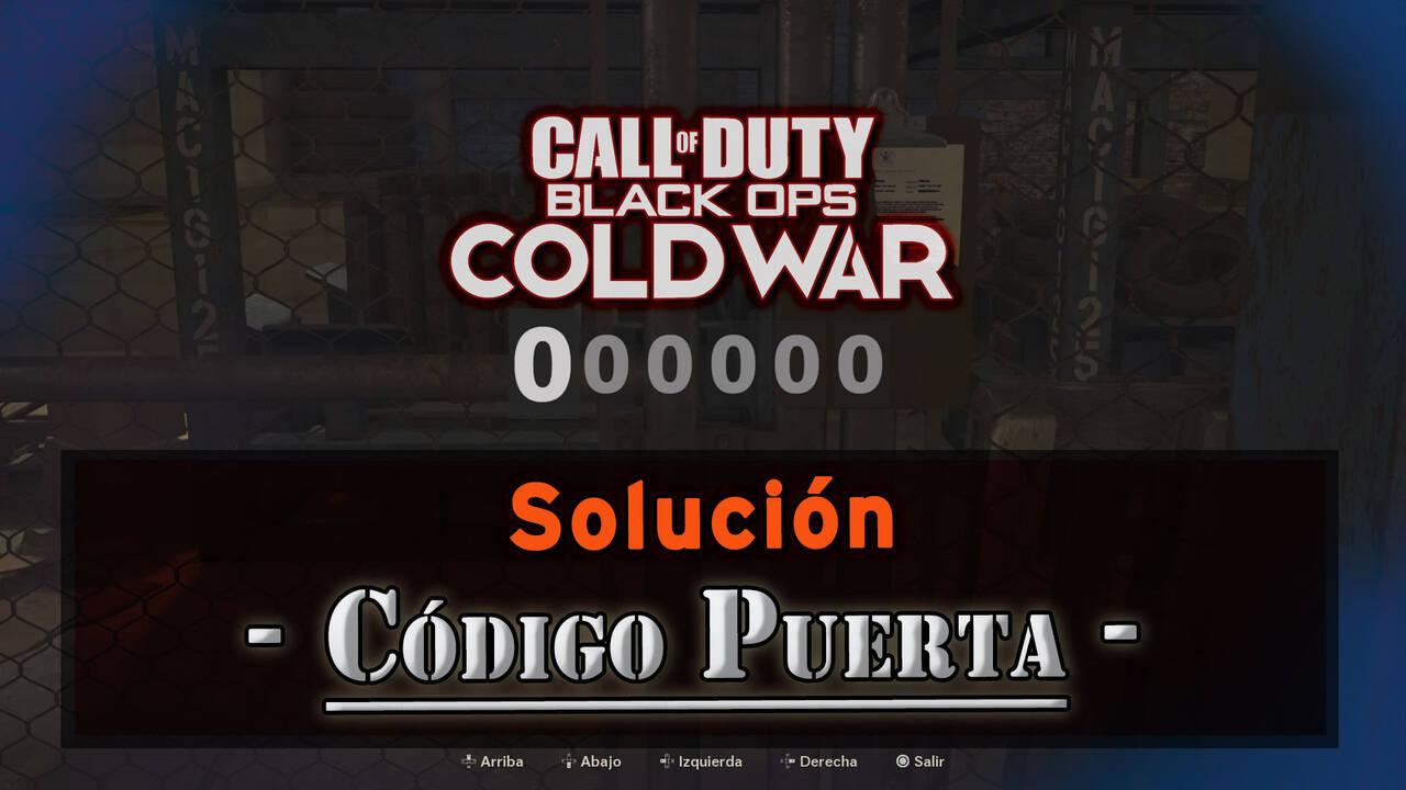 CoD Black Ops Cold War: Código de la puerta del Refugio de la CIA y ...