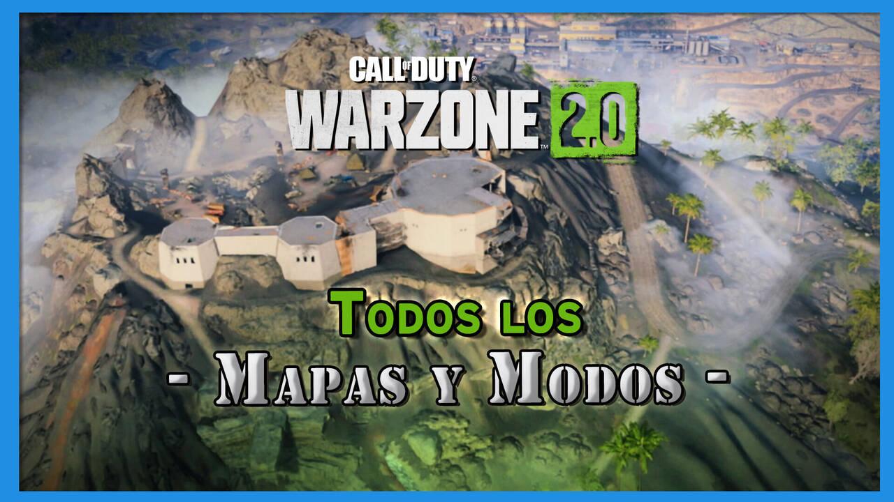CoD Warzone 2.0: Todos los mapas y modos