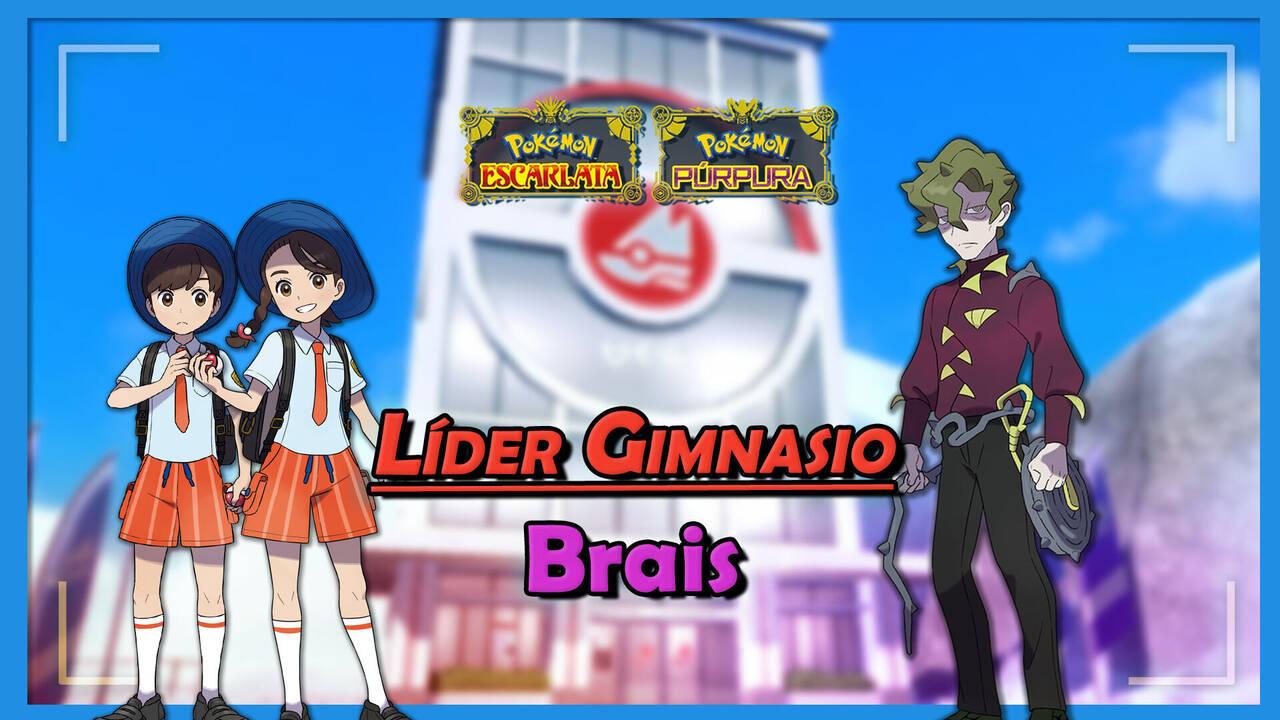 Líder Brais en Pokémon Escarlata y Púrpura: Cómo ganar la Medalla Planta