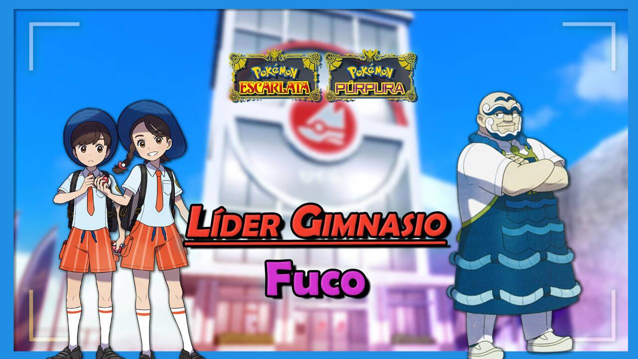 Líder Fuco en Pokémon Escarlata y Púrpura: Cómo ganar la Medalla Agua