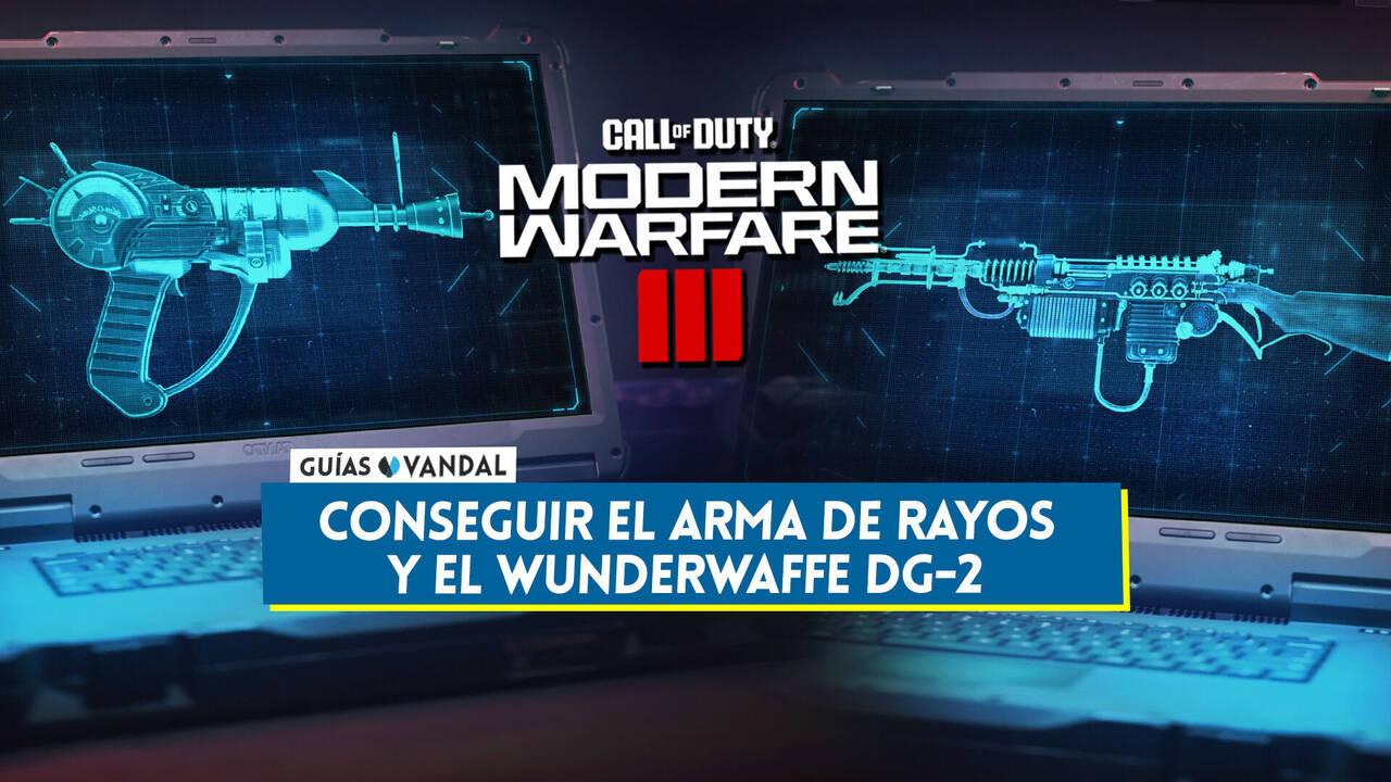 Arma de rayos y Wunderwaffe DG-2 en CoD MW 3 Zombis: Cómo conseguir los ...