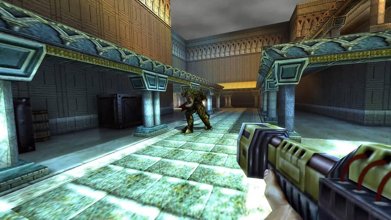 La acción shooter del clásico Turok 2: Seeds of Evil de Nintendo 64 ...