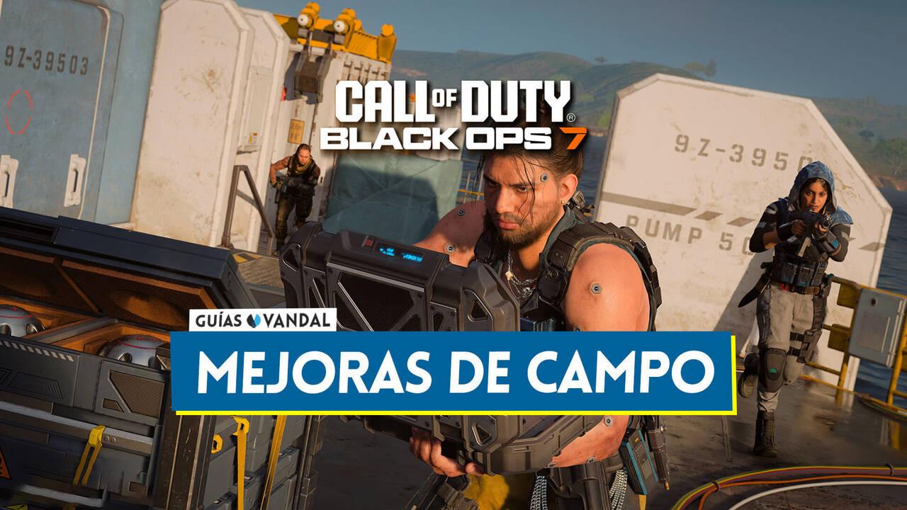 CoD Black Ops 7: Las mejoras de campo más útiles y chetadas del ...