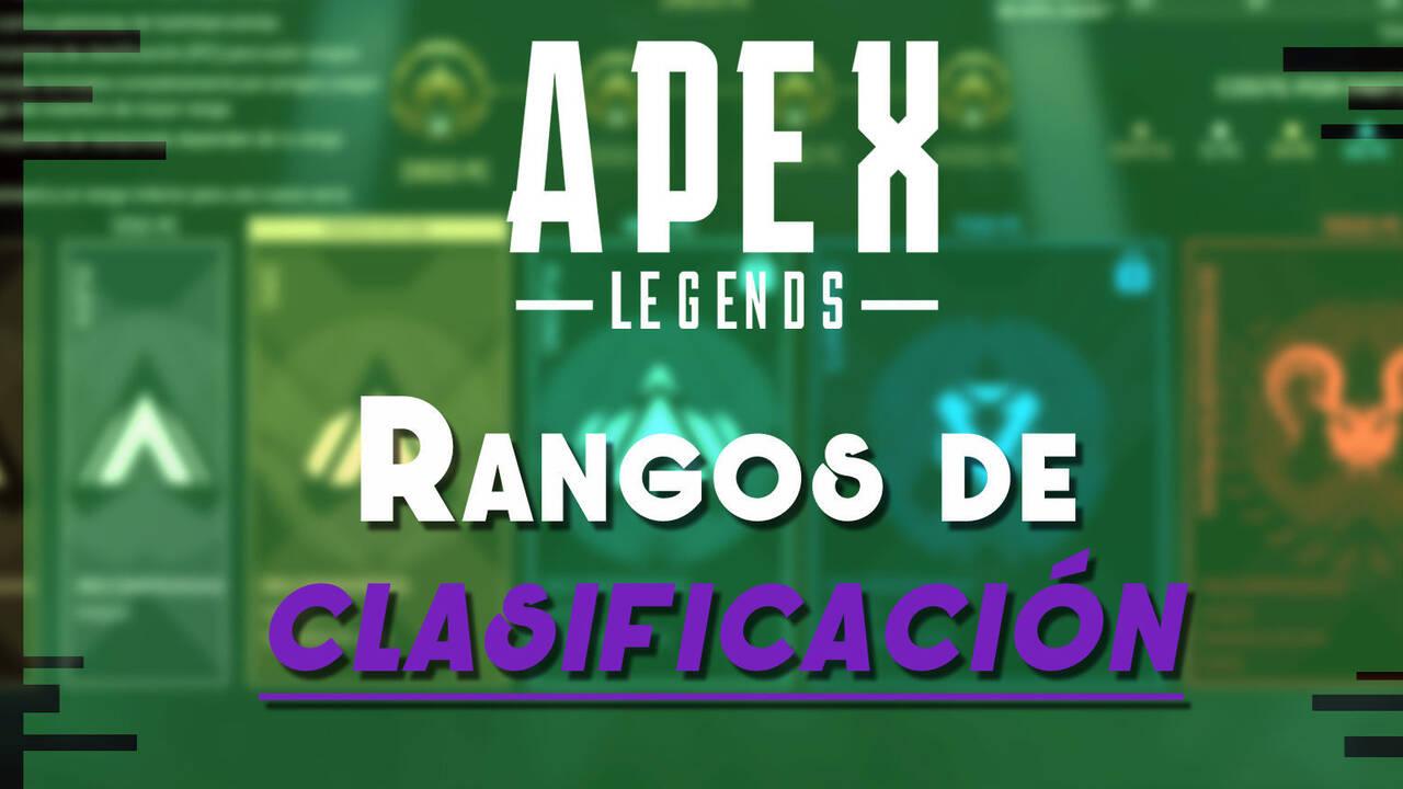 Cómo funcionan los Rangos de Clasificación en Apex Legends - ¿Qué ...