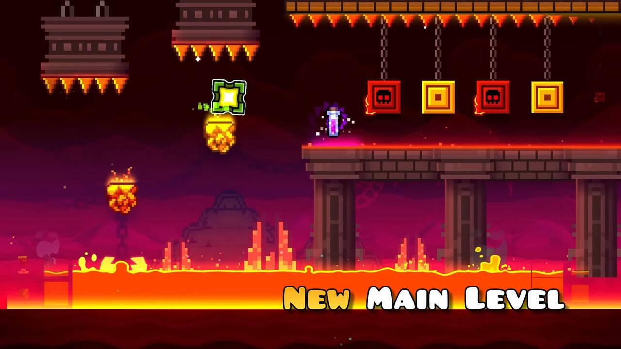 Después de 7 años, Geometry Dash recibe una gran actualización y dispara su máximo de jugadores ...