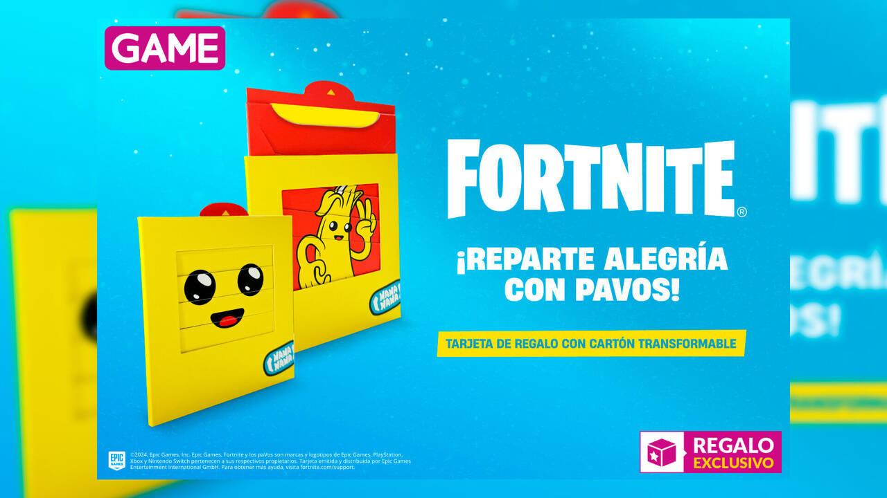 Compra tus PaVos de Fortnite en tiendas físicas GAME y llévate un regalo exclusivo - Vandal