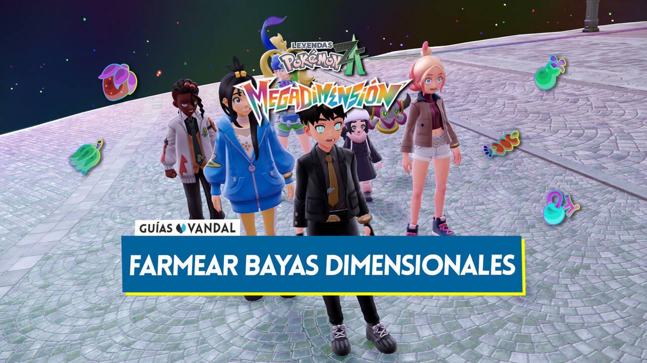 Mejor método para conseguir bayas dimensionales en Leyendas Pokémon Z-A