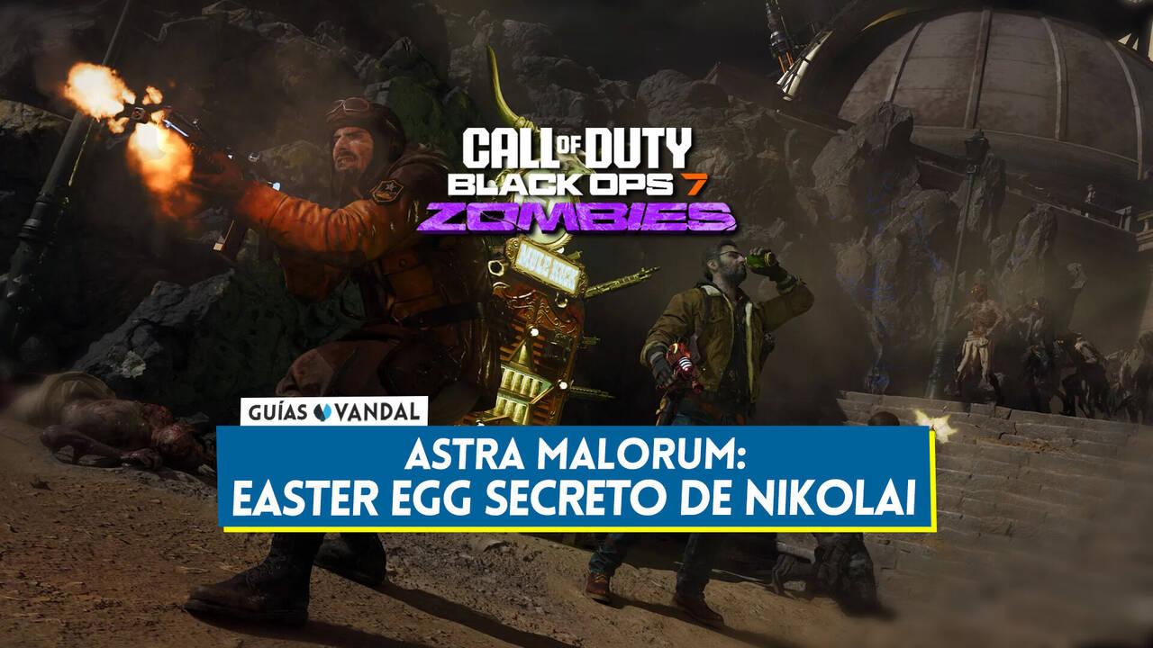 Cómo ver el secreto de Nikolai en Astra Malorum en CoD Black Ops 7 Zombis