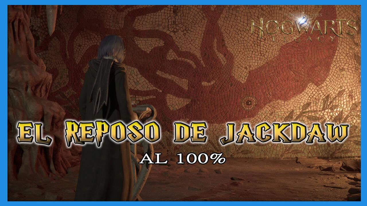 El reposo de Jackdaw al 100% en Hogwarts Legacy