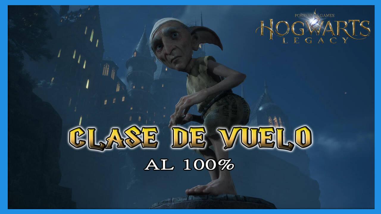 Clase de vuelo al 100% en Hogwarts Legacy