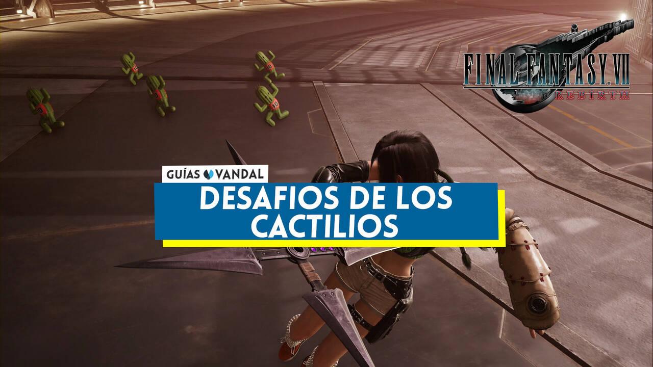 Desafíos de los cactilios en en Final Fantasy VII Rebirth: cómo ganar y recompensas