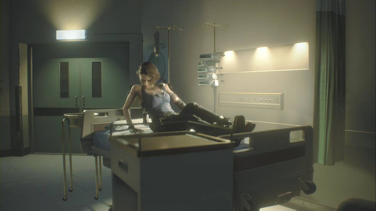 Hospital con Jill en Resident Evil 3 Remake al 100%