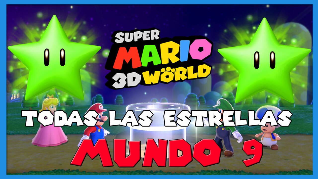 Super Mario 3D World: TODAS las estrellas del Mundo 9