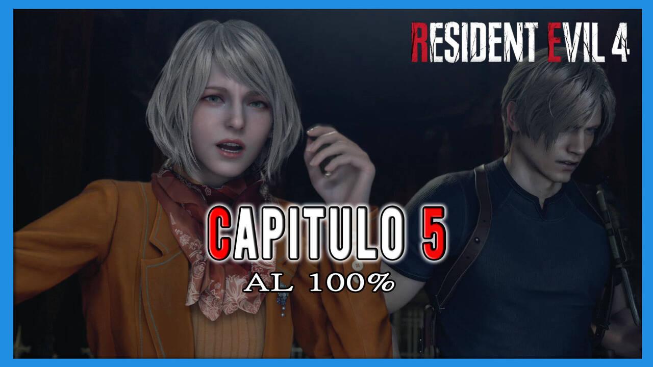 Capítulo 5 al 100% en Resident Evil 4 Remake