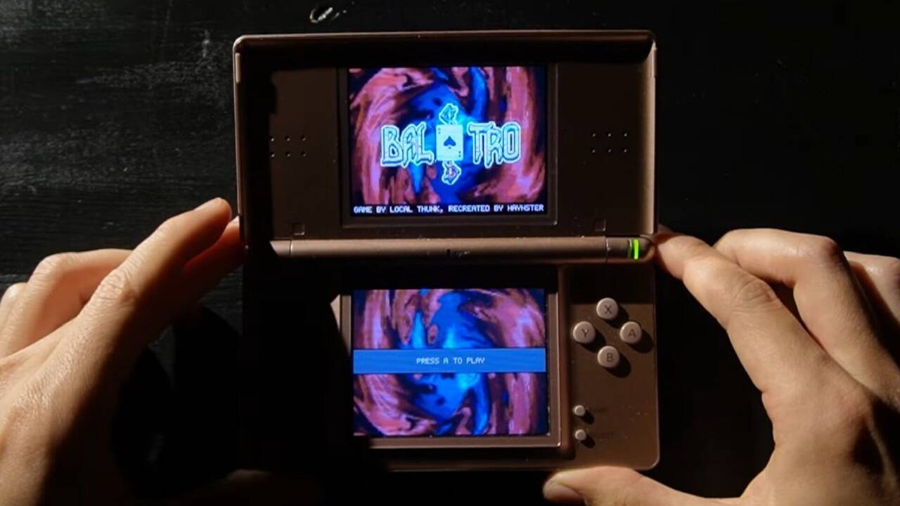¿Balatro para Nintendo DS? Es real gracias al trabajazo de un fan del ...
