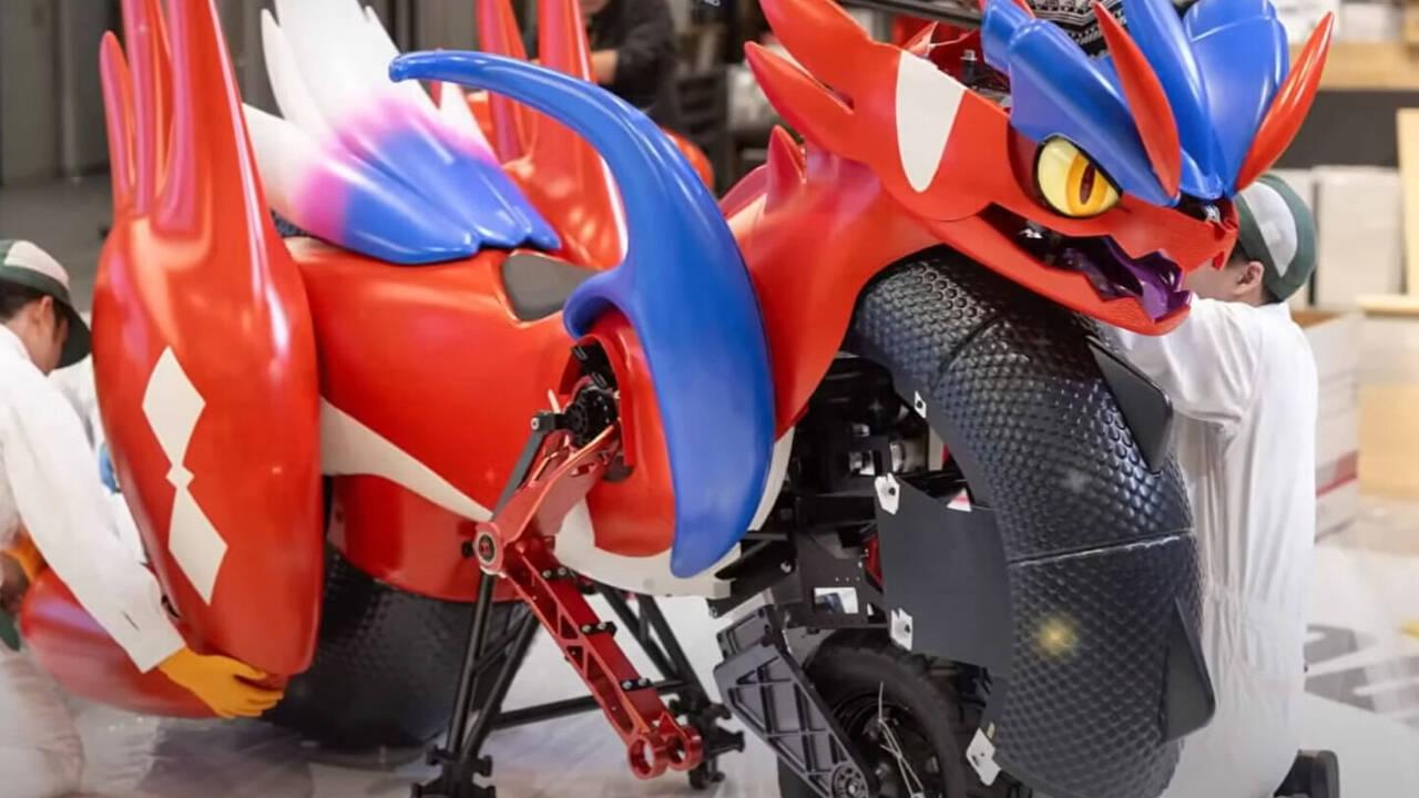 Así es la moto real que Honda ha creado inspirada en Koraidon, el ...