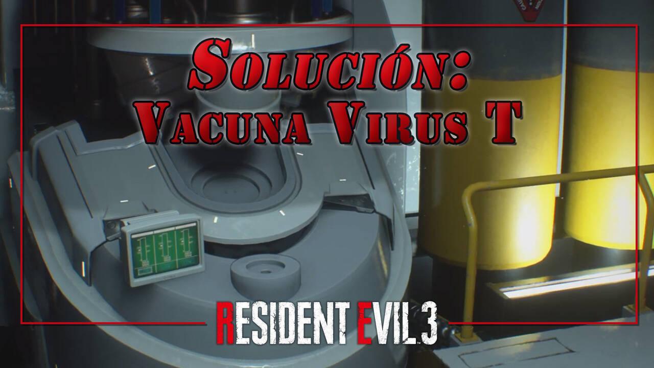 Resident Evil 3 Remake: Puzzle de la vacuna del Virus T - Solución