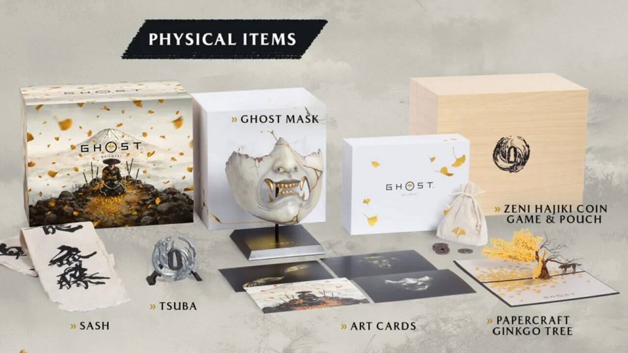 Así es la edición coleccionista de Ghost of Yotei que no incluye juego ...