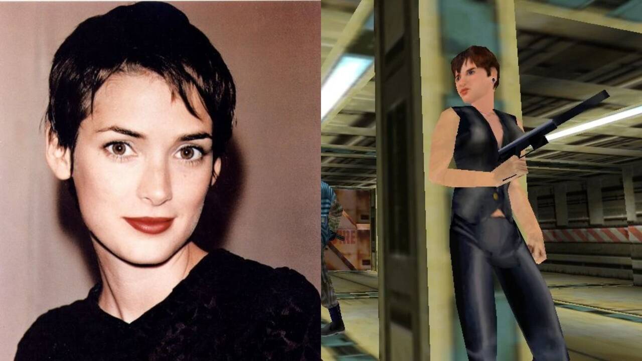 Perfect Dark: El diseño de la cara de Joanna Dark se basó en Winona ...