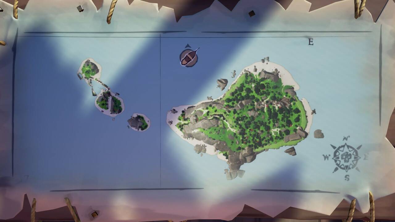 Acertijos de Discovery Ridge en Sea of Thieves: pinturas y localizaciones