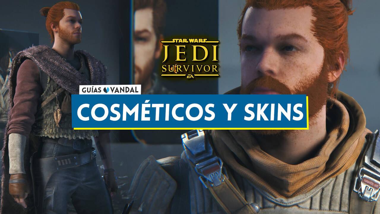 Star Wars Jedi Survivor: TODOS los cosméticos y skins de Cal Kestis