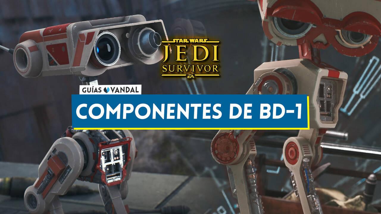 TODOS los componentes de BD-1 en Star Wars Jedi Survivor y cómo ...