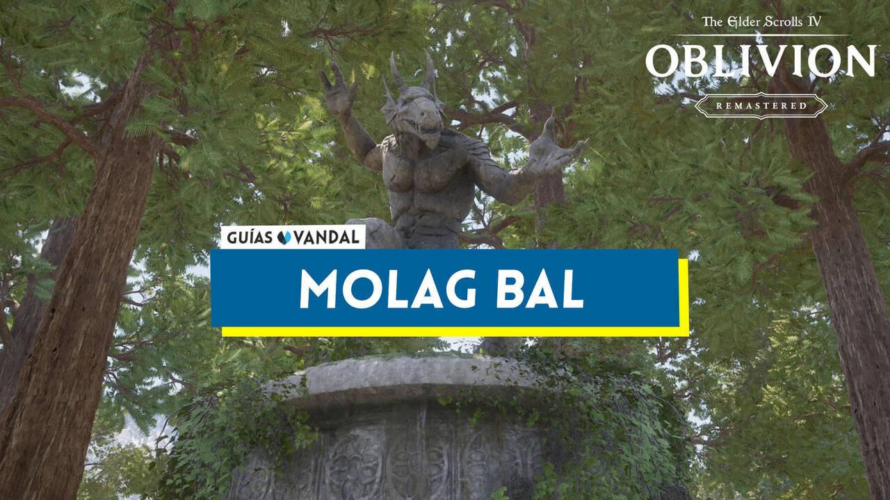 Molag Bal en Oblivion Remastered: cómo invocarle, misión y recompensa