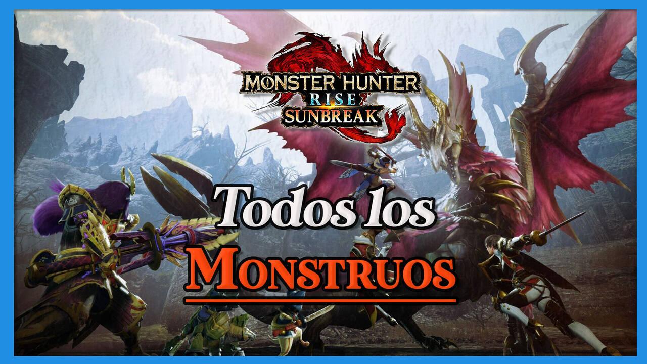 Todos los monstruos de Monster Hunter Rise Sunbreak y cómo derrotarlos