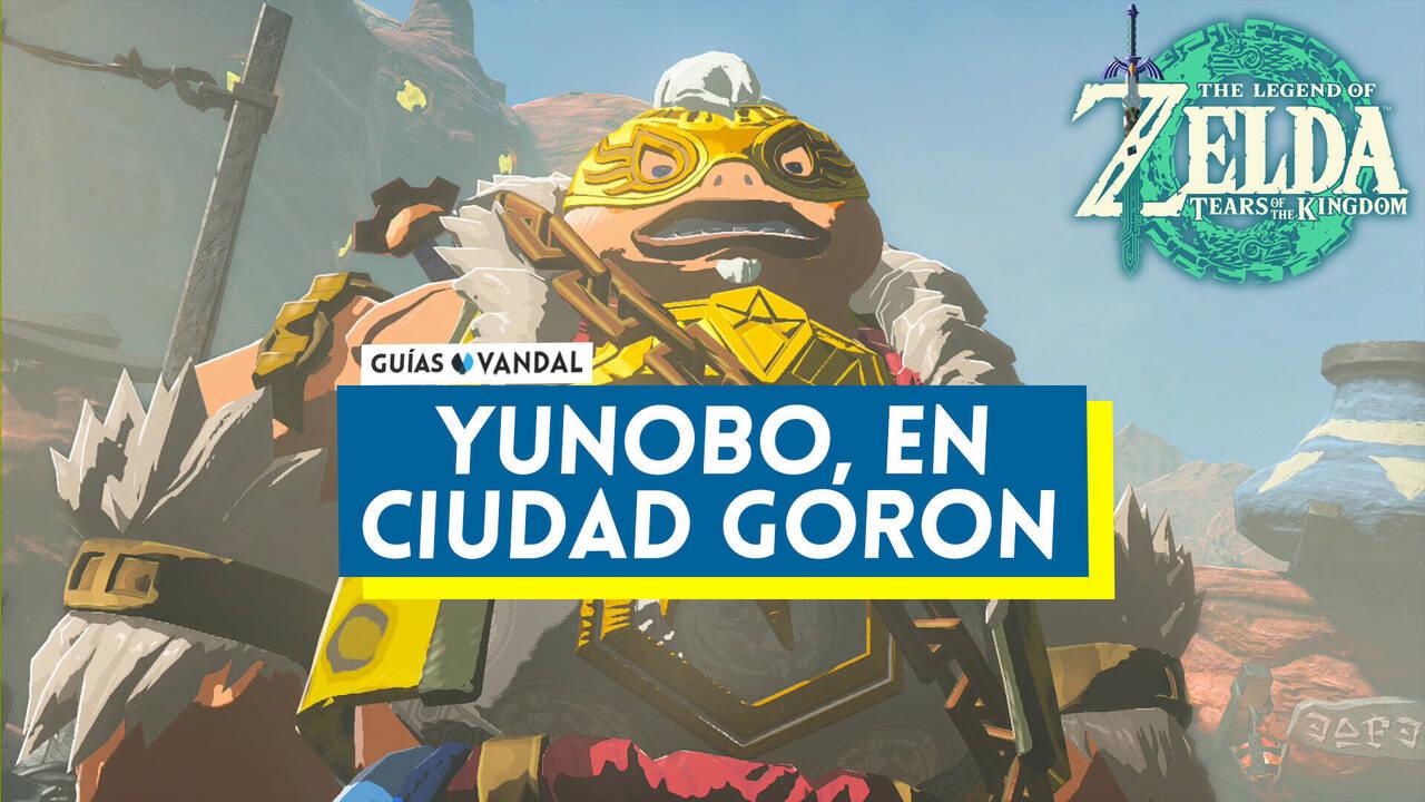 Yunobo, en Ciudad Goron al 100% en Zelda: Tears of the Kingdom