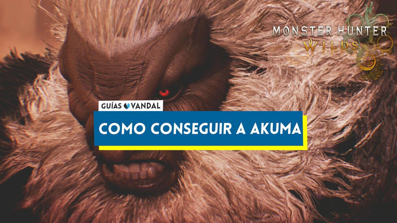 Cómo conseguir a Akuma en Monster Hunter Wilds
