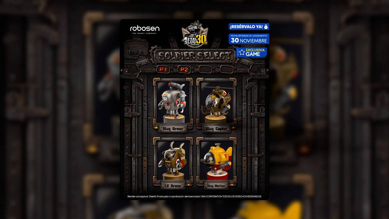 Descubre los nuevos Mini Robot Robosen de Metal Slug y resérvalos de ...
