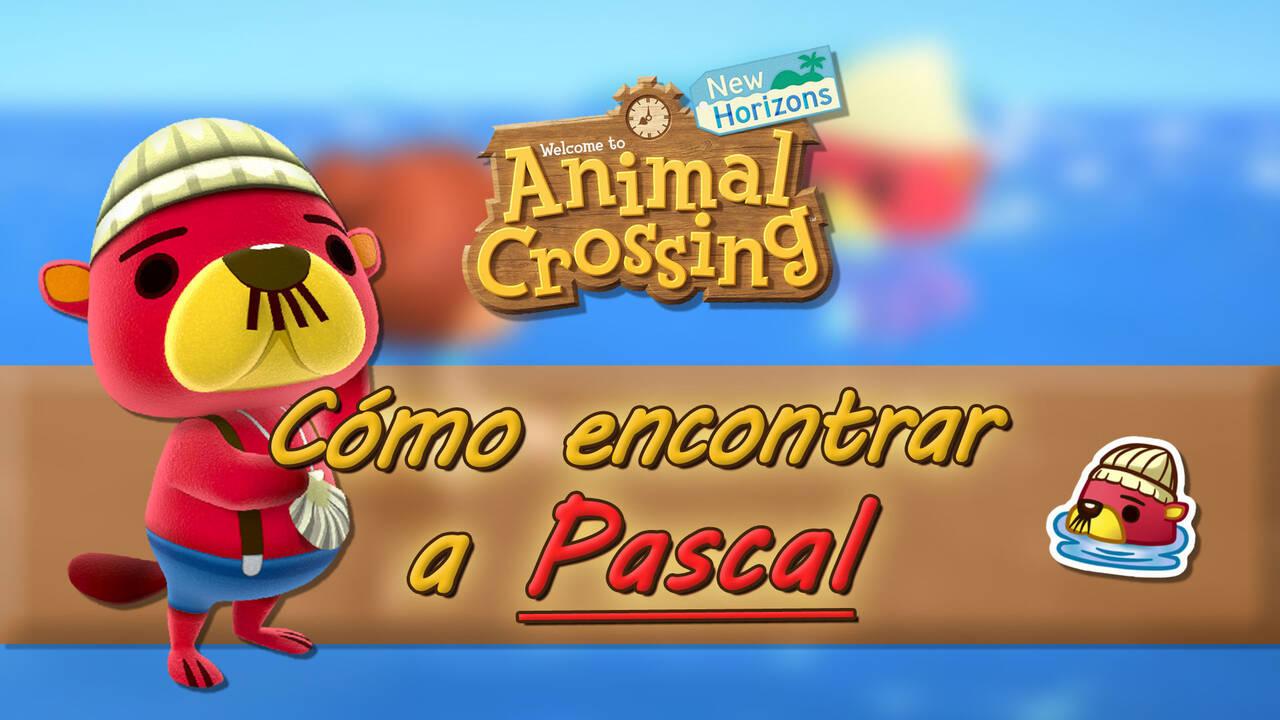 Encontrar a Pascal y conseguir sus recetas en Animal Crossing: New Horizons