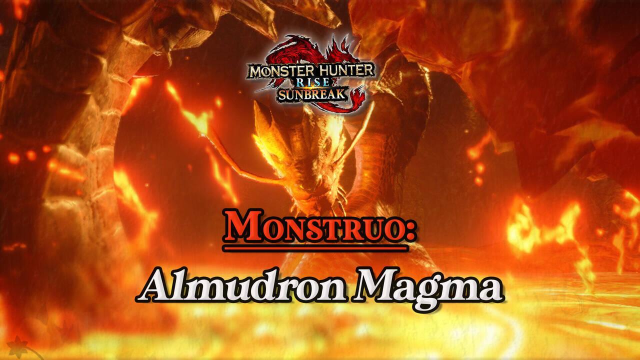 Almudron Magma en Monster Hunter Rise: Cómo cazarlo y recompensas