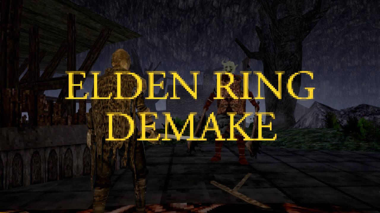Convierten Elden Ring en un juego de PlayStation con un demake que ya puedes jugar gratuitamente ...