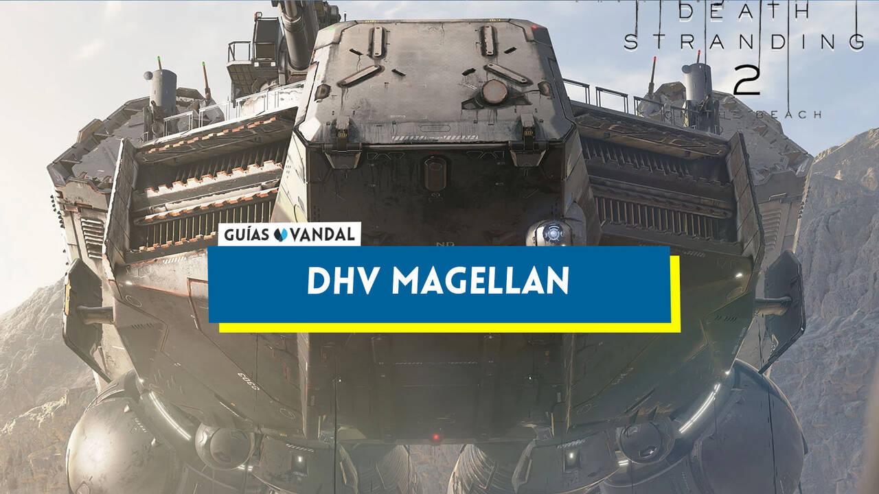 Viajar en el DHV Magellan en Death Stranding 2: ventajas e inconvenientes